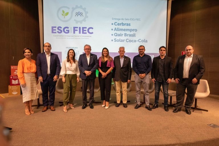 FIEC entrega selo ESG para 4 empresas do Ceará - Impacta Nordeste